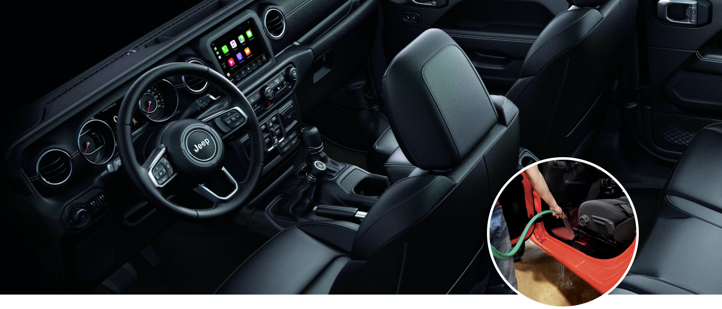 Interiér - Fotografie a detaily | Jeep® Gladiator | Jeep®