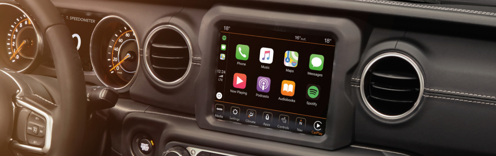 Technologie a bezpečnost | Pick-up Jeep® Gladiator | Jeep®